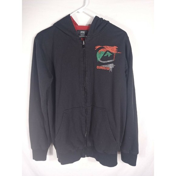 Quiksilver | Sweaters | Sm Quiksilver Reversible Torqued Christmas Hula ...